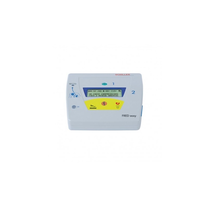DESFIBRILADOR FRED EASY COMPLETAMENTE AUTOMATICO S/TRAZO SCHILLER